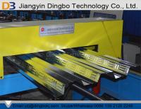 China Roller Material 45# Steel Metal Roof Floor Decking Roll Forming Machine for Construction with Chain Drive for sale