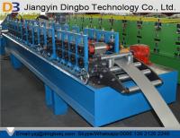 China Blue Purlin Roll Forming Machine , U Channel Roll Forming Machine CE SGS ISO for sale