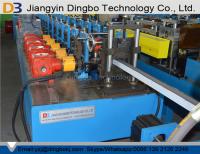 China Blue Purlin Roll Forming Machine , U Channel Roll Forming Machine CE SGS ISO for sale