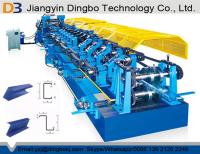 China C / Z Purlin Interchangeable Roll Forming Machine For Galvanized Sheet for sale