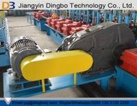 China Crash Barrier Roll Forming Machine Highway Guardrail With Hydraulic Post Cutting System for sale