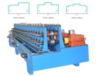 China 1.6MM Galvanize Steel Hydraulic Door Frame Roll Forming Machine for sale