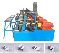 China 1.6MM Galvanize Steel Hydraulic Door Frame Roll Forming Machine for sale
