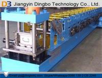 China 1.6MM Galvanize Steel Hydraulic Door Frame Roll Forming Machine for sale