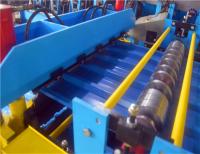 China Automatic PLC Control Customized/Trapezoidal Roof Panel roll forming Machine With 5 Ton Decoiler for sale