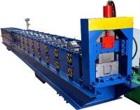 China CE / SGS / ISO Low Noise Gutter Roll Forming Machine With Touch Screen for sale