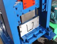 China CE / SGS / ISO Low Noise Gutter Roll Forming Machine With Touch Screen for sale