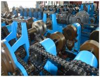 China Low Noise Steel Z Purlin Roll Forming Machine For Construction Material PLC Control for sale