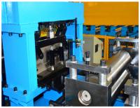 China Low Noise Steel Z Purlin Roll Forming Machine For Construction Material PLC Control for sale