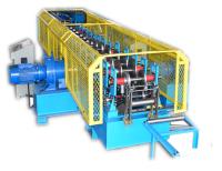 China Steel Ladder Cable Tray Making Machine With Hydraulic Cutting Touch Screen for sale