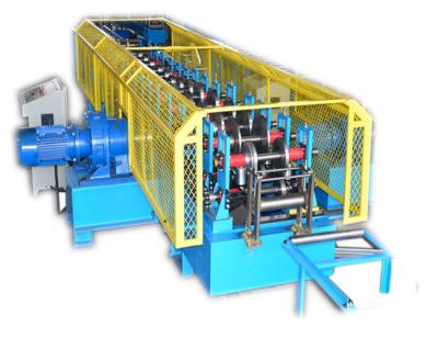 China Steel Ladder Cable Tray Making Machine With Hydraulic Cutting Touch Screen for sale