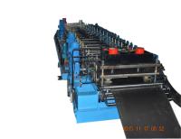 China Steel Ladder Cable Tray Making Machine With Hydraulic Cutting Touch Screen for sale