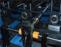 China Steel Ladder Cable Tray Making Machine With Hydraulic Cutting Touch Screen for sale