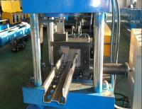 China Shelf Warehouse Rack Rolling Machine With Cr 12 Quenched Cutter CE / SGS / ISO for sale