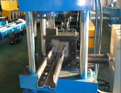 China Shelf Warehouse Rack Rolling Machine With Cr 12 Quenched Cutter CE / SGS / ISO for sale