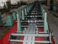 China Shelf Warehouse Rack Rolling Machine With Cr 12 Quenched Cutter CE / SGS / ISO for sale