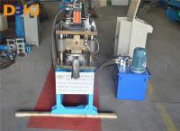 China Metal Steel Shop Slat Guides Shutter Door Roll Forming Machine Hydraulic Cutting for sale