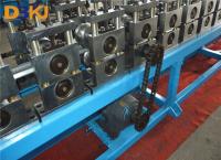 China Color Steel Sheet Roller Shutter Door Frame Roll Forming Machine 5.5KW for sale
