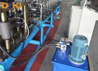 China 75mm Automatic Roll Shutter Door Roll Forming Machine 0.8-2.0mm With PLC Control for sale