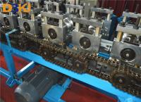 China 75mm Automatic Roll Shutter Door Roll Forming Machine 0.8-2.0mm With PLC Control for sale