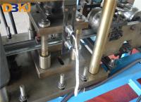 China PPGI Shutter Door Roll Forming Machine / Rolling Shutter Machine 0.3mm-0.6mm Thickness for sale