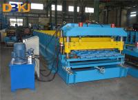 China 840 Roof Steel Tile Forming Machine With Galvanized Board For Transportation Roof Tile Roll Forming Machine for sale