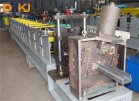 China Hydraulic Cutting 2.5mm Chain Driven Upright Rack Roll Forming Machine for sale