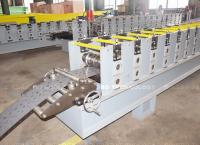 China Hydraulic Cutting 2.5mm Chain Driven Upright Rack Roll Forming Machine for sale