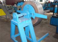 China Hydraulic Cutting 2.5mm Chain Driven Upright Rack Roll Forming Machine for sale
