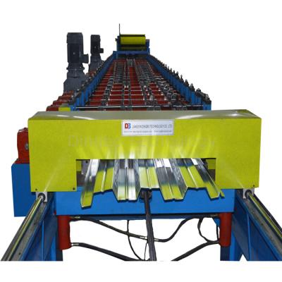 China 18 Stations PLC 1.6mm Metal Floor Deck Roll Forming Machine for sale