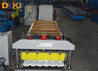 China SGS 5.5kw 10 Stations Glazed Roof Panel Roll Forming Machine for sale