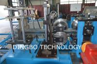 China 15m/min Chain Transmission 0.8mm K Style Gutter Roll Forming Machine for sale