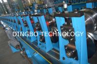 China 15m/min Chain Transmission 0.8mm K Style Gutter Roll Forming Machine for sale