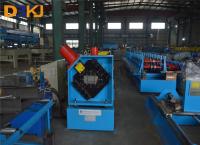 China 15Kw Power C Channel Purlin Roll Forming Machine By Chain 380V50Hz for sale