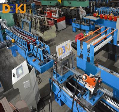 China 15Kw Power C Channel Purlin Roll Forming Machine By Chain 380V50Hz for sale