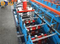 China 2.5mm C Purlin Roll Forming Machine With Hydraulic Punching And Cutting for sale