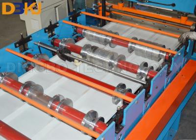 China 0.8mm TR4 Roof Panel Roll Forming Machine PLC With Touch Screen for sale