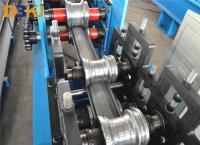 China PPGI 1.2mm Slat Rolling Shutter Machine Hydraulic Punching for sale