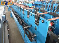 China PPGI 1.2mm Slat Rolling Shutter Machine Hydraulic Punching for sale