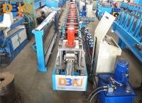 China PPGI 1.2mm Slat Rolling Shutter Machine Hydraulic Punching for sale