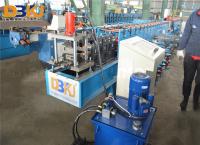 China PPGI 1.2mm Slat Rolling Shutter Machine Hydraulic Punching for sale