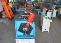 China 16 Stations  3mm  Upright Rack Rolling Machine With Hydraulic Cutting for sale
