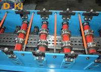 China 16 Stations  3mm  Upright Rack Rolling Machine With Hydraulic Cutting for sale