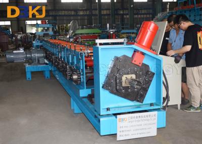 China 16 Stations  3mm  Upright Rack Rolling Machine With Hydraulic Cutting for sale