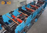 China 16 Stations  3mm  Upright Rack Rolling Machine With Hydraulic Cutting for sale