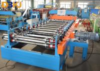 China PU Steel Trapezoidal Metal Roofing Roll Former Sheeting Machine for sale