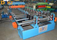 China PU Steel Trapezoidal Metal Roofing Roll Former Sheeting Machine for sale