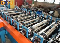 China PU Steel Trapezoidal Metal Roofing Roll Former Sheeting Machine for sale