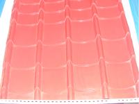 China 5.5kw Glazed Steel Tile Forming Machine steel roof tile forming machine sheet step tile roll forming machine for sale