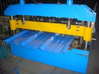 China Trapezoid Roof Panel Forming Machine With Chain Transmission For Greenhouses for sale